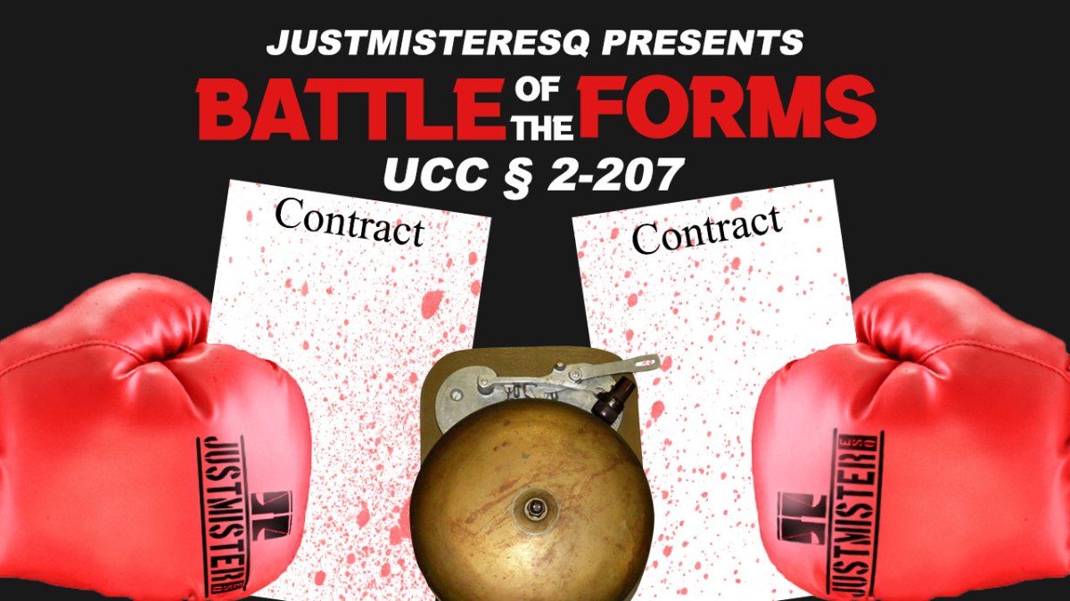 Study Rap: UCC § 2-207- Battle of the Forms (Complete Lyrics)